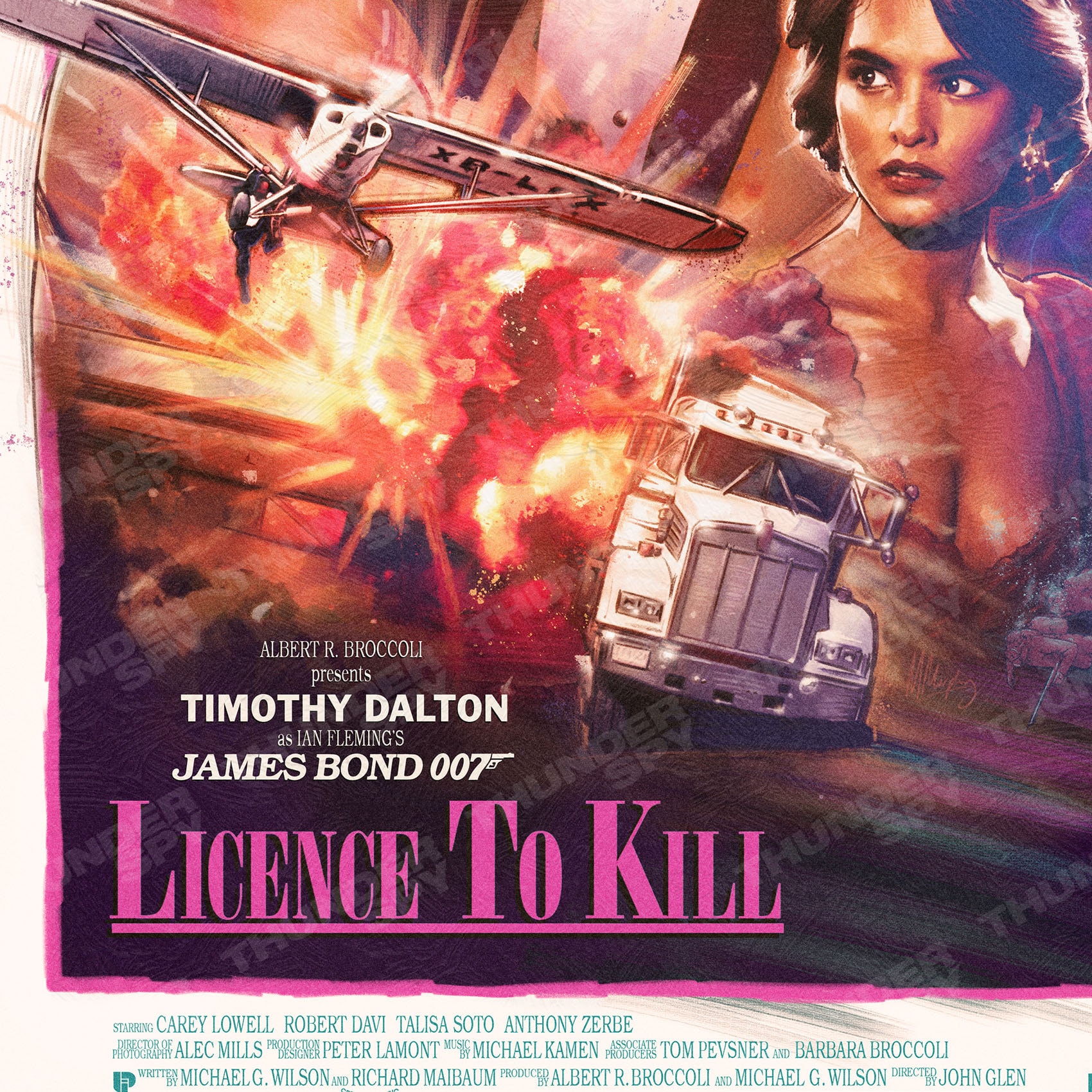 License To Kill Fan Poster