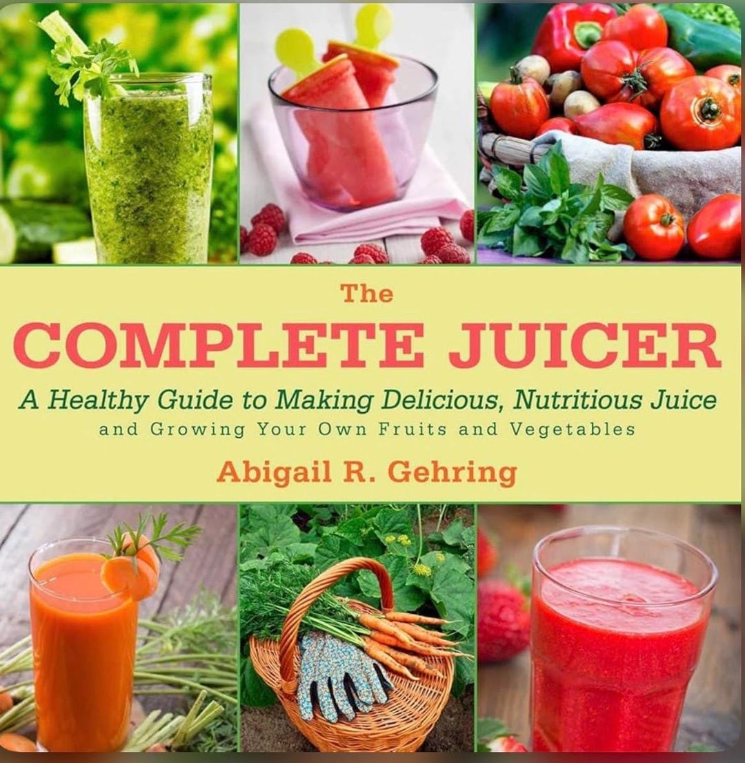 The Complete Juicer Book by Abigail R Gehring - Etsy