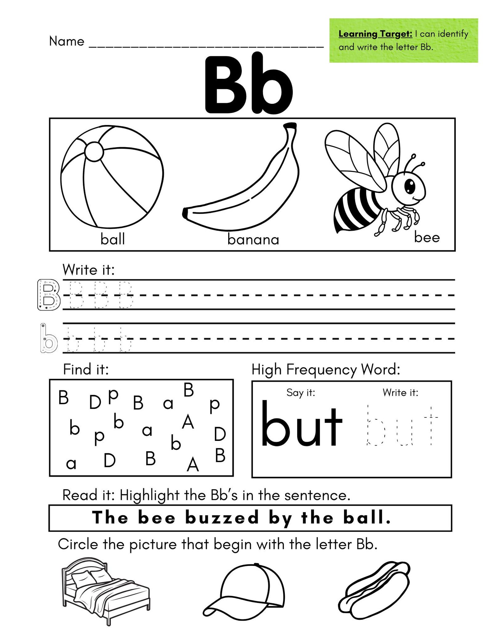 Alphabet Worksheet Packet - Letters A to Z - Etsy