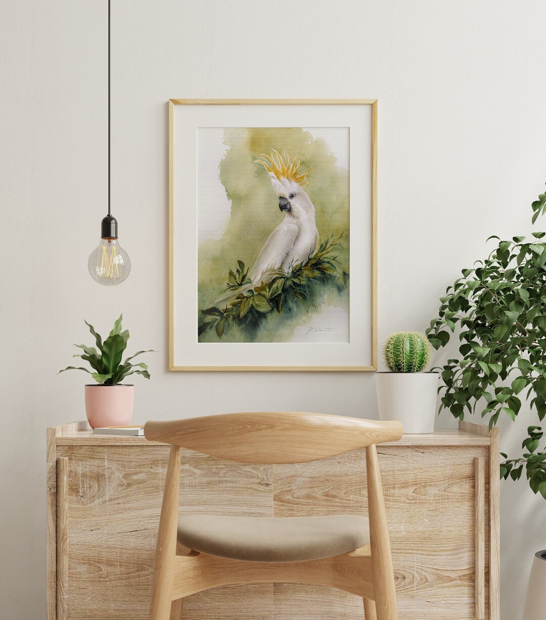 Fine Art Print Bird Watercolor Image - Fine Art Print Bird Poster ...