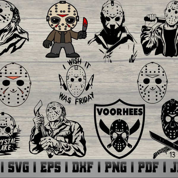 Horror Villain Svg - Etsy