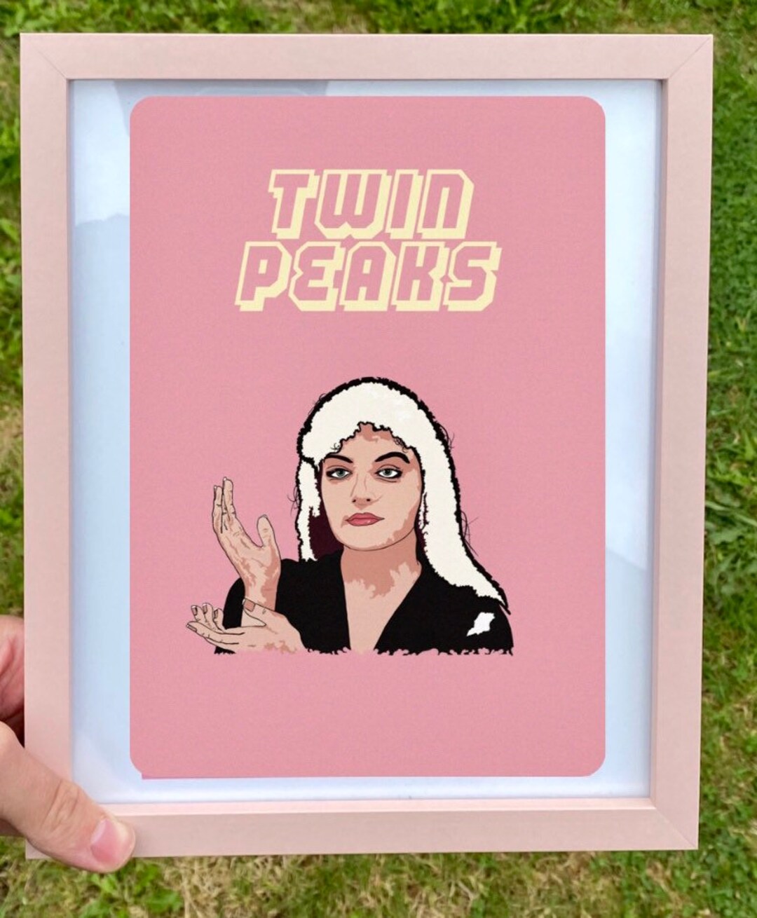 Twin Peaks laura Palmer Retro Style Print/poster - Etsy