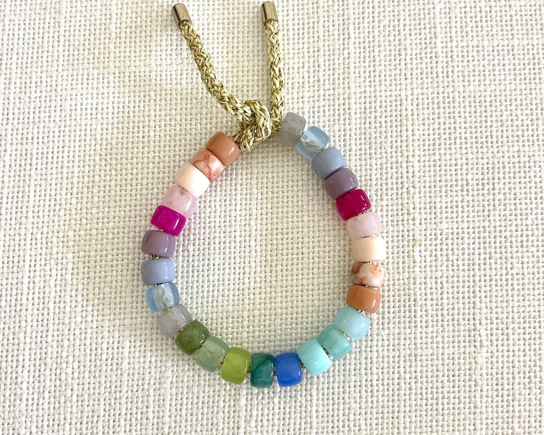 The Tropical Punch Bracelet | Forte Bead Inspired Bracelet | Gemstone ...