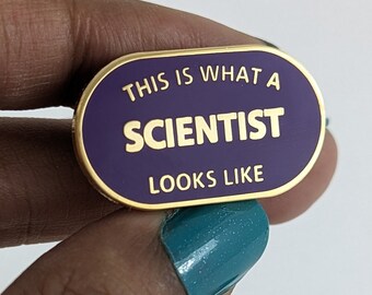 This is What an Engineer Looks Like Enamel Pin Badge Purple & Gold - Etsy