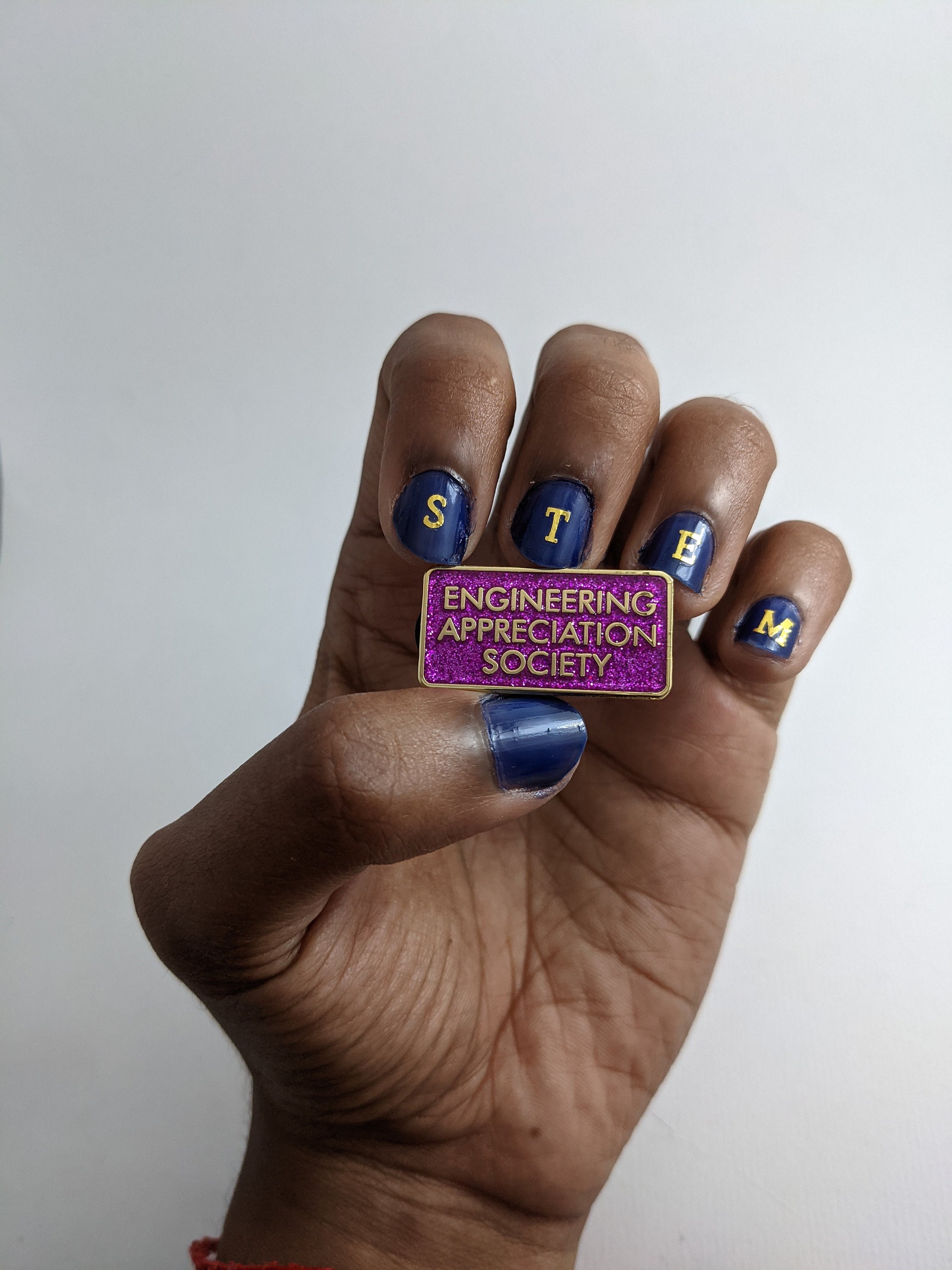 Engineering Appreciation Society Enamel Pin Badge Purple | Etsy