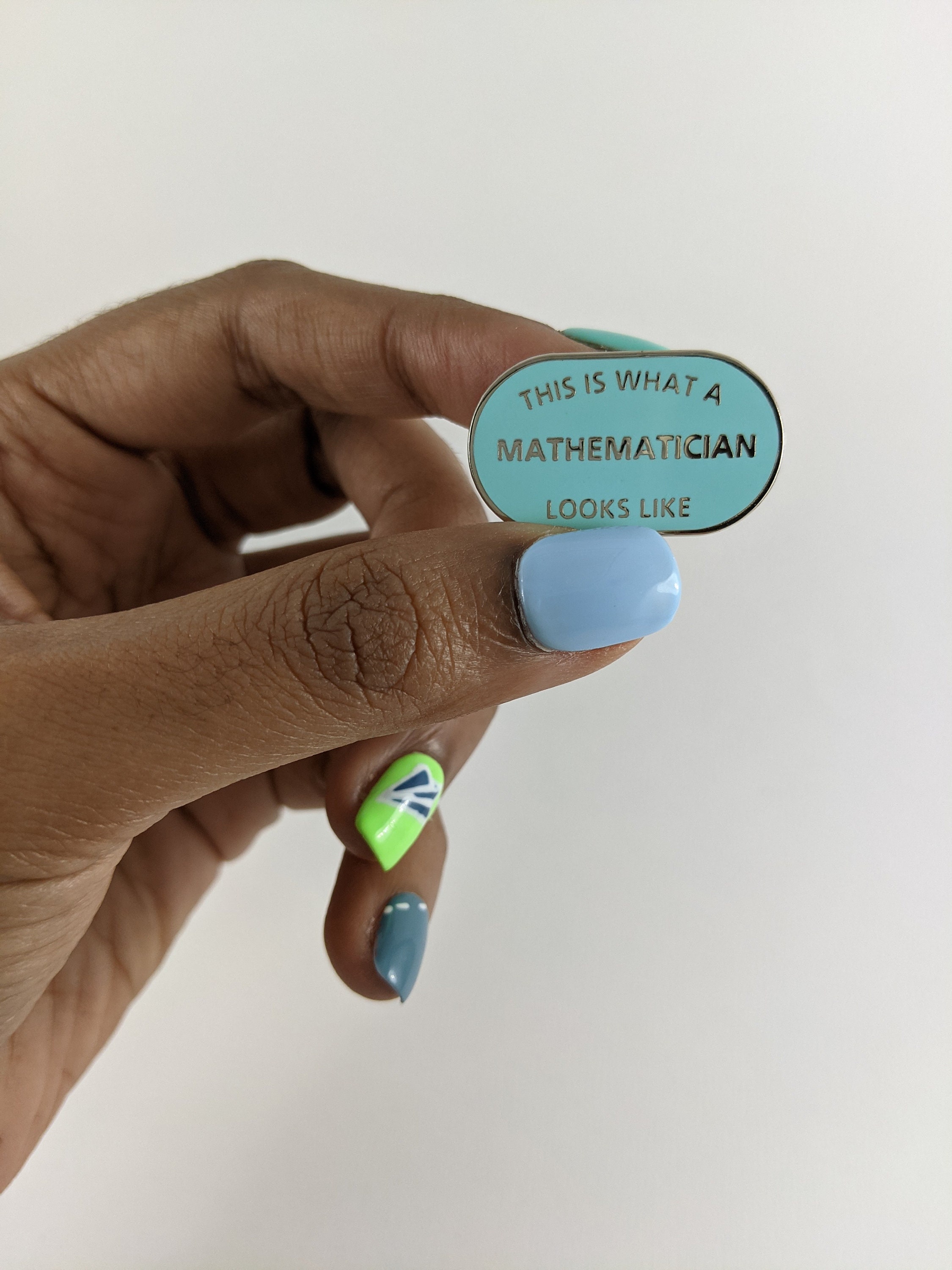 This is What a Mathematician Looks Like Enamel Pin Badge - Etsy