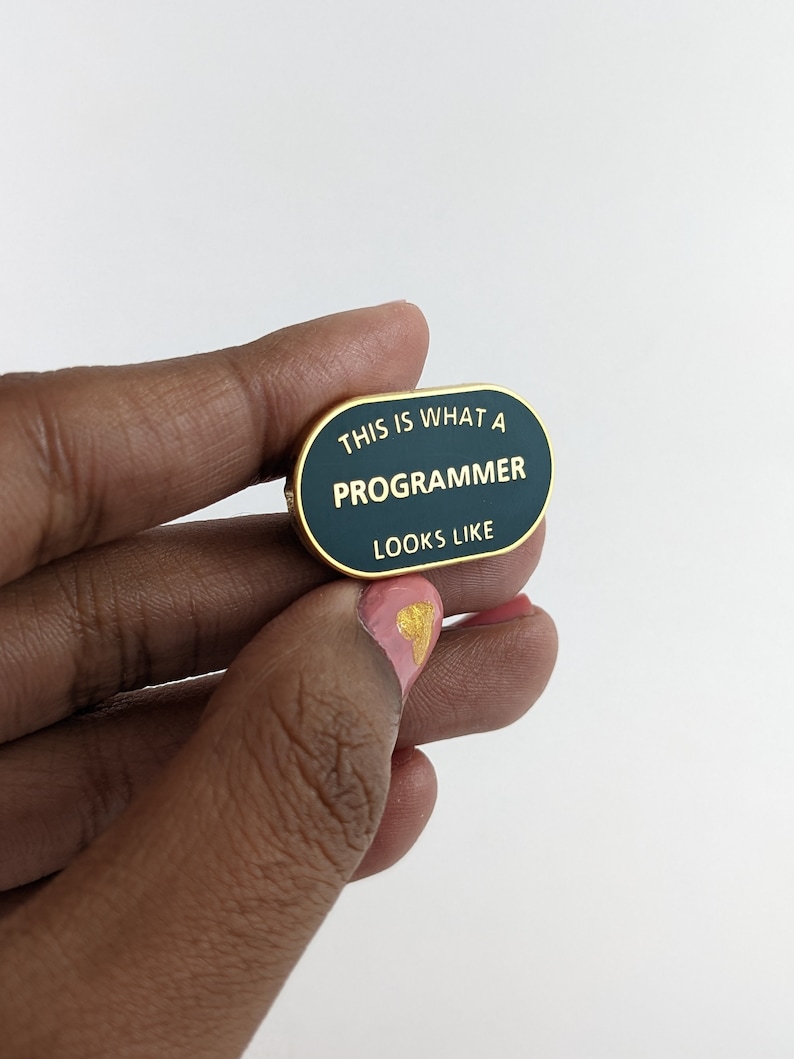 This is What A Programmer Looks Like Enamel Pin Badge - Etsy
