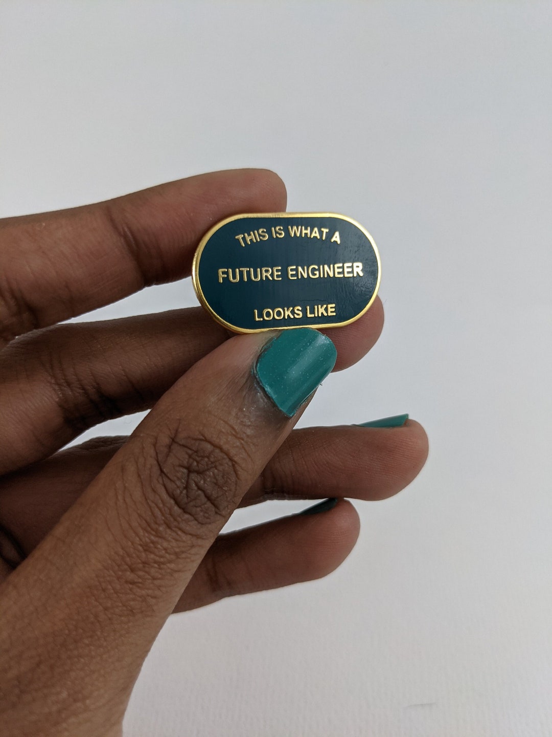 This is What a Future Engineer Looks Like Enamel Brooch - Race-car ...