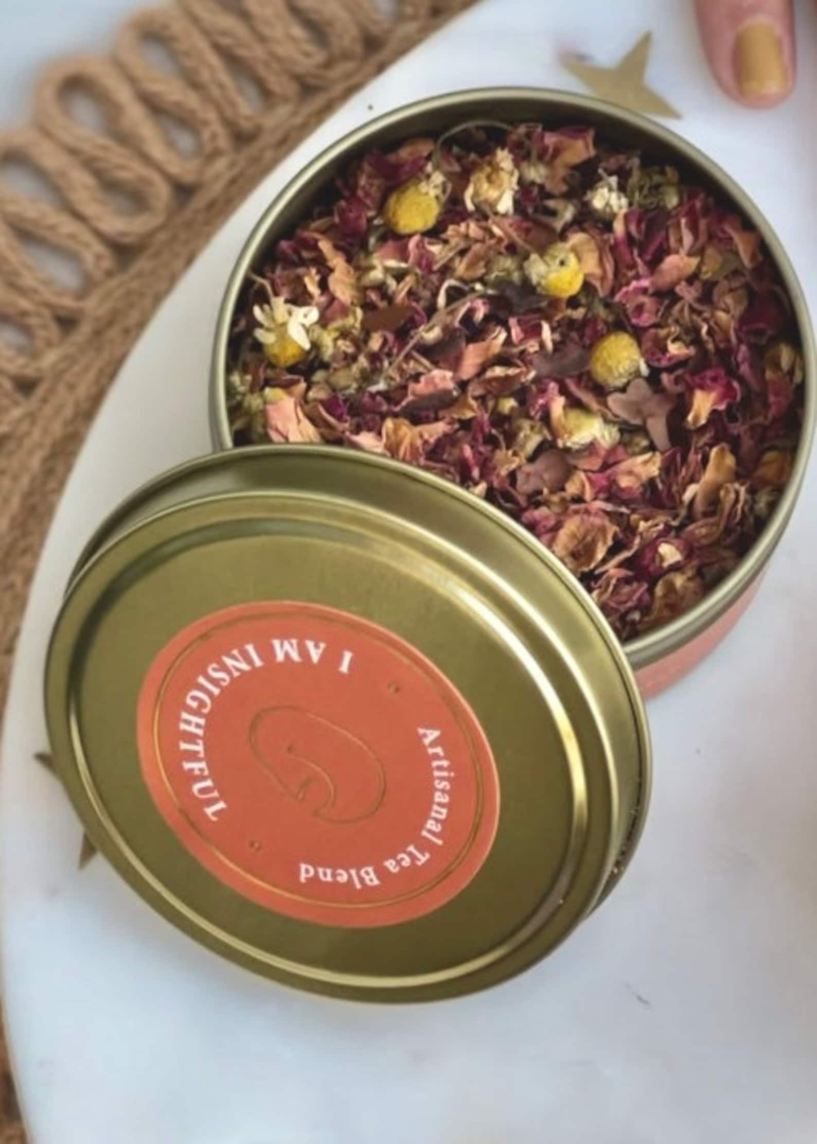 Cacao Rose Chamomile Tea Blend | Organic Loose Leaf Tea - Etsy