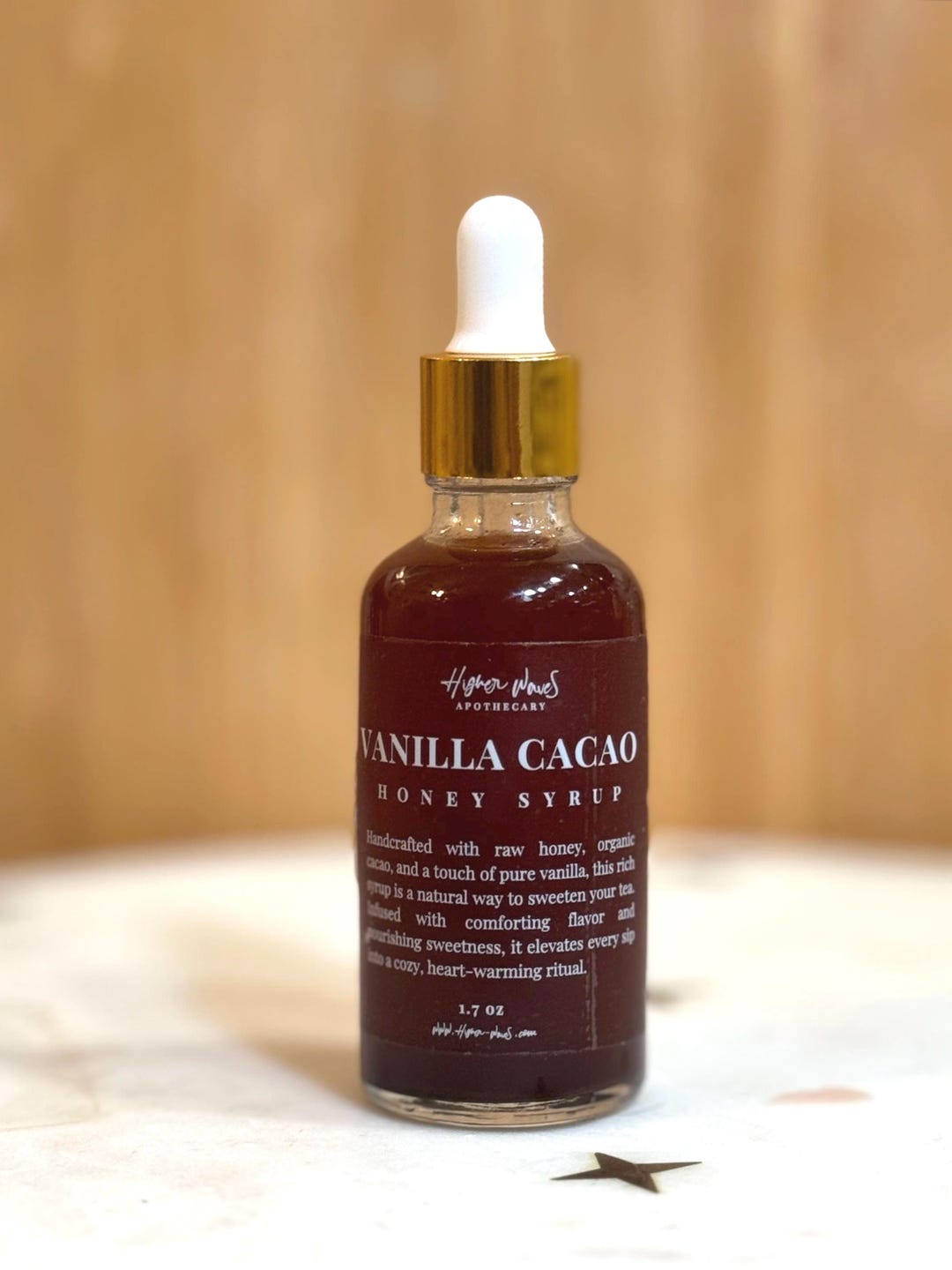 Vanilla • Cacao Shell • Honey Syrup | Organic Herbal Elixir | Small ...