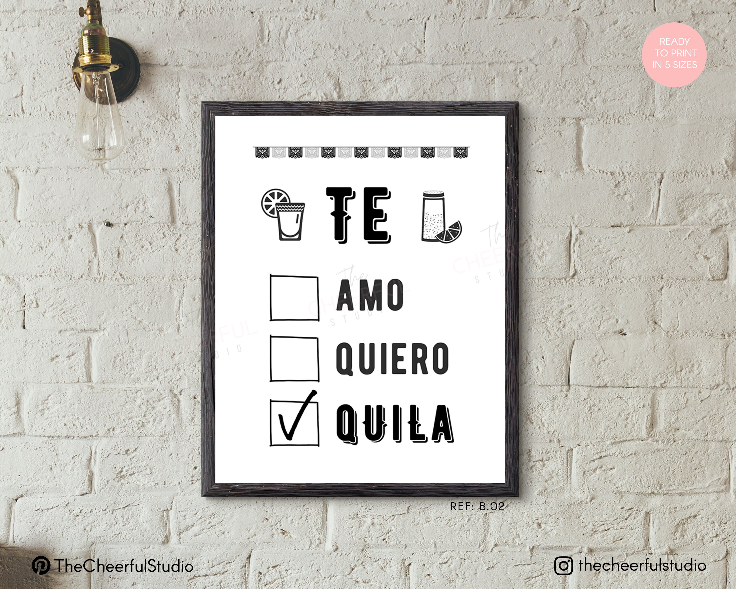 Tequila Sign, Printable Art, Home Bar Decor, Wall Art, Tequila Signs ...