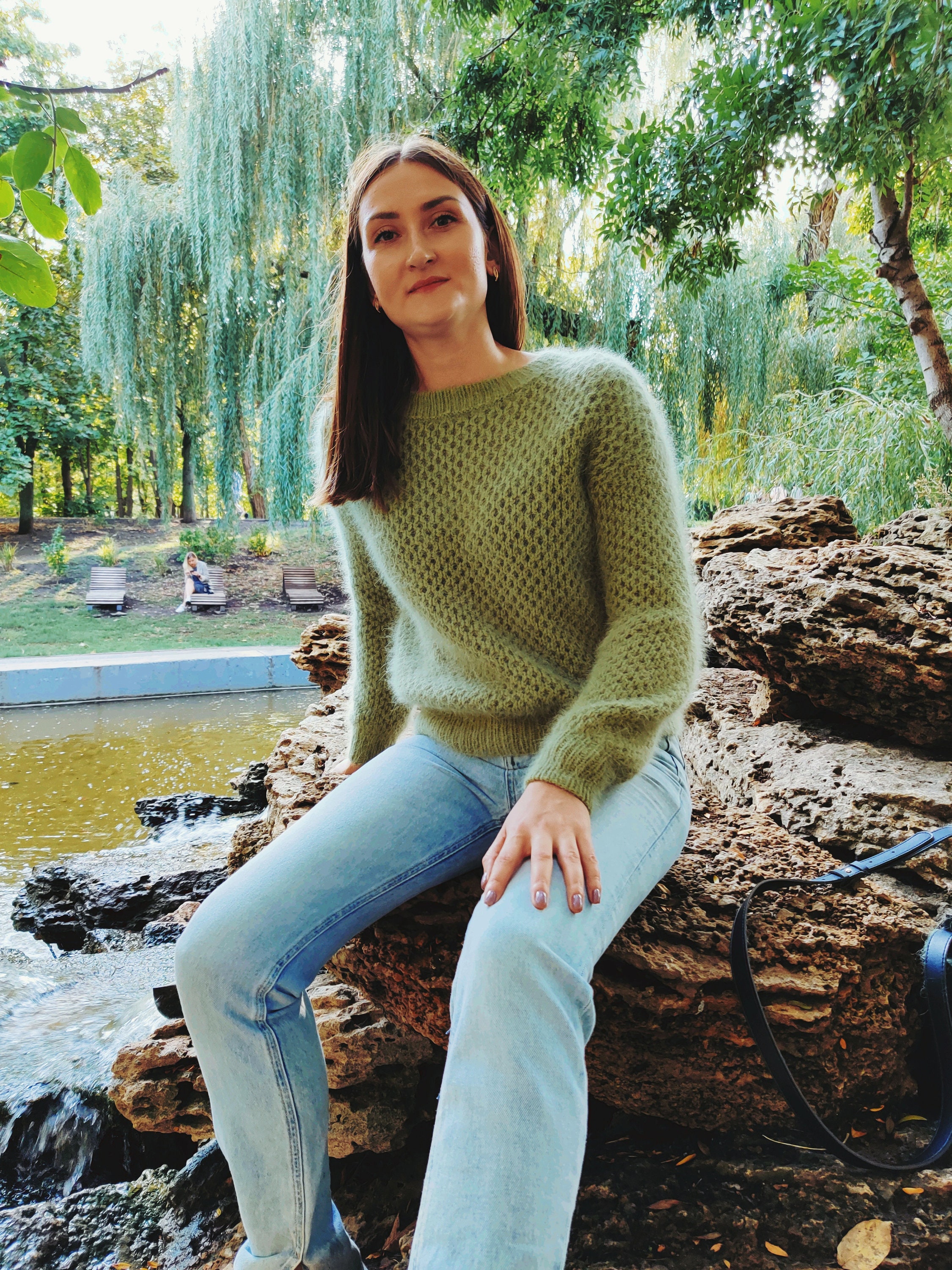 Angora Jumper Angora Sweater Romantic Sweater Knitted - Etsy