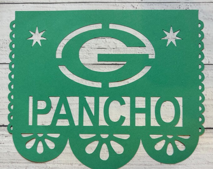 Football Personalised Papel Picado, Altar, Personalised Mexican Paper ...