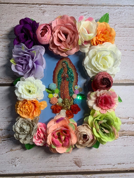 Nicho Mexicano nicho Mexican nicho Virgen de Guadalupe | Etsy