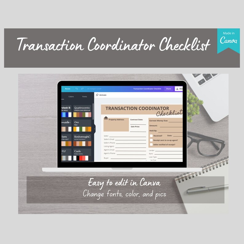 Transaction Coordinator Checklist, Transaction Coordinator Forms ...