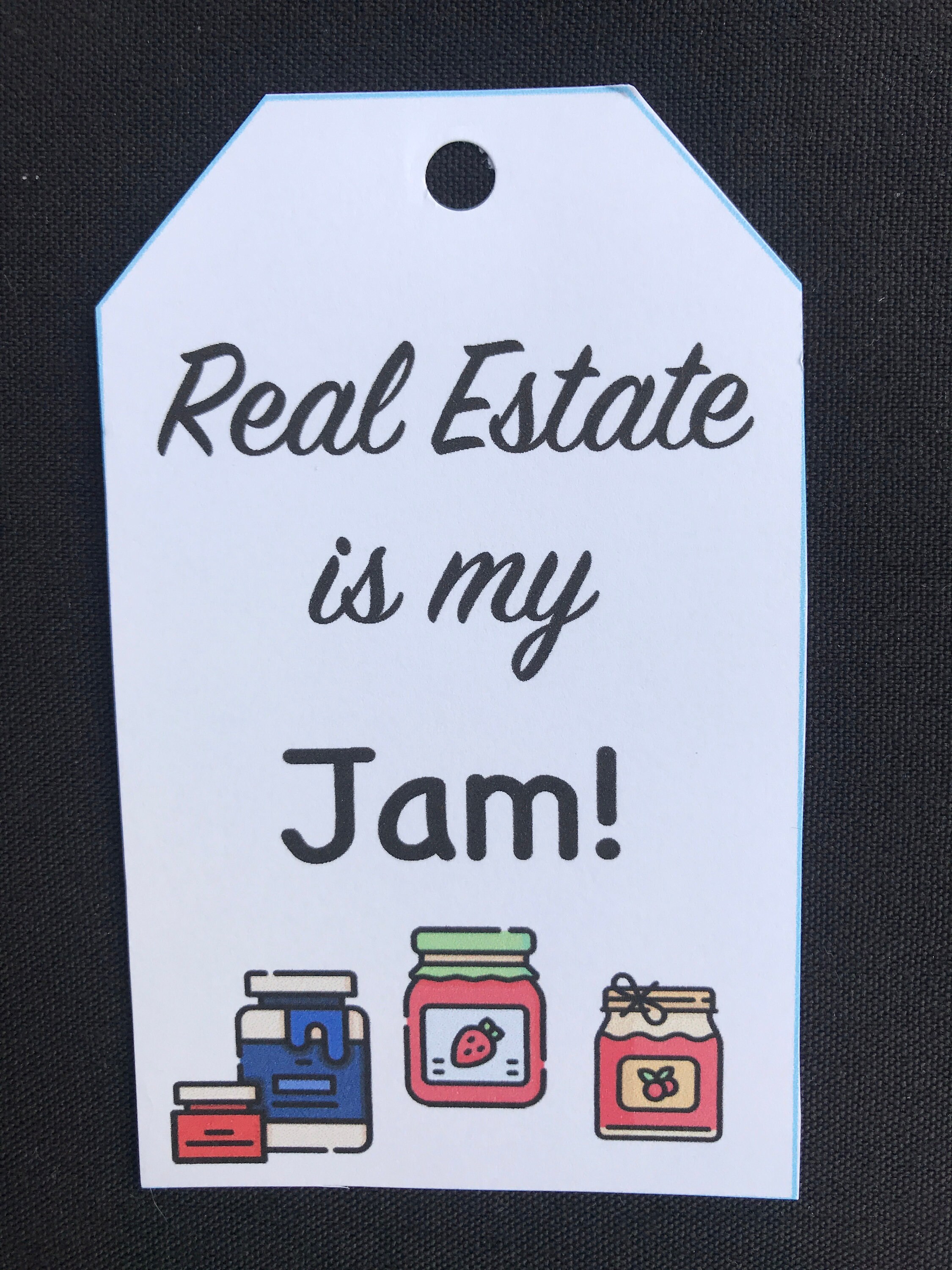 Real Estate Agent Pop-by Tag: Jam Gift Marketing (instant Download) - Etsy