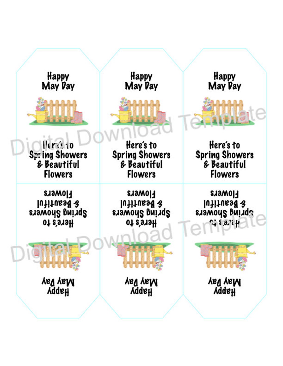 Happy May Day Gift Tag, Mayday Pop By, Gift Tags, Real Estate, Mortgage ...