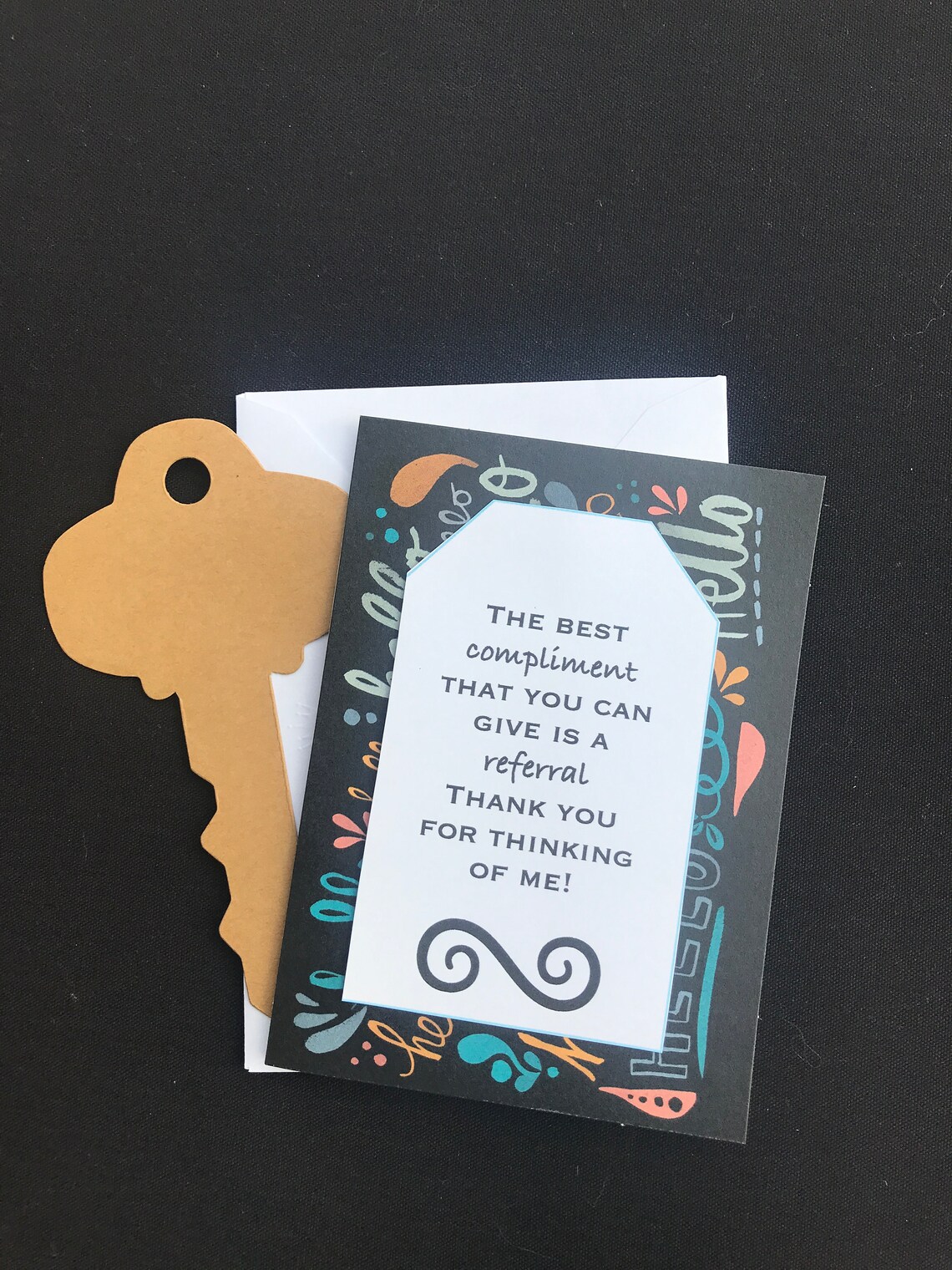 The Best Compliment is a Referral Gift Tags, Real Estate Agent ...