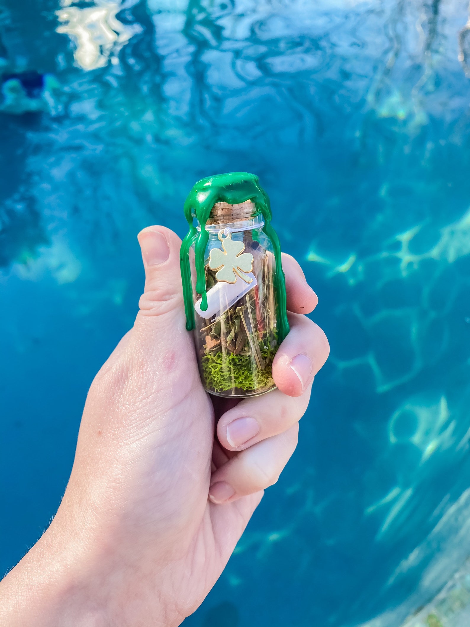 Good Luck & Prosperity Attraction Spell Jar Wiccan Blessing - Etsy