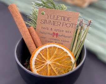 Yule Simmer Pot - Etsy