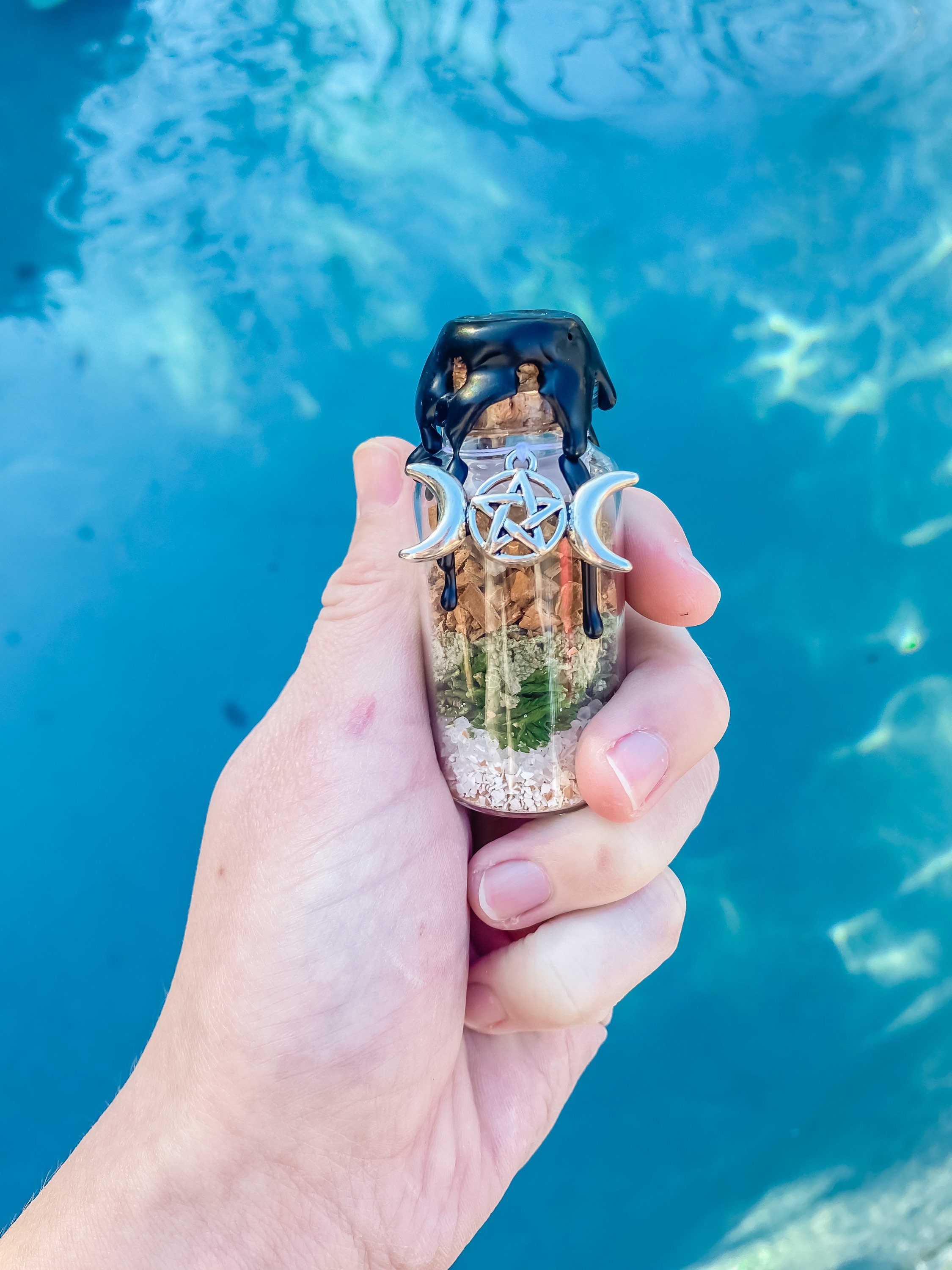 Protection Spell Jar | New Home Blessing | Green Witch Intention Jar - Etsy