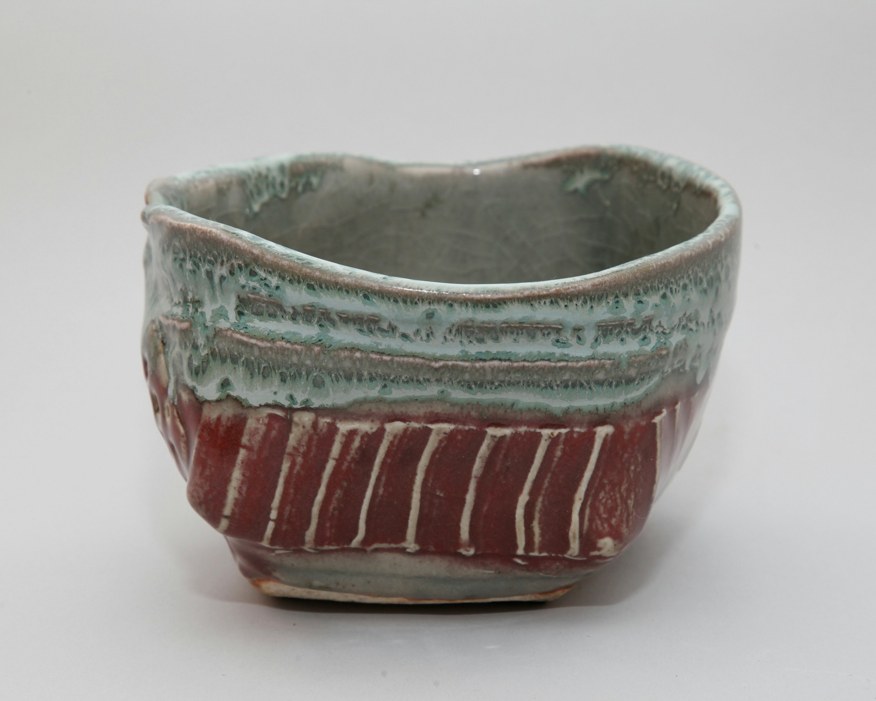 Small Clay Vessel / Textured Surface / Glazed Surface / Ceramic Vessel ...
