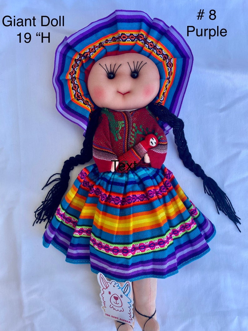 Peruvian Cusco Handmade Rag Doll With Inca Fabric - Etsy