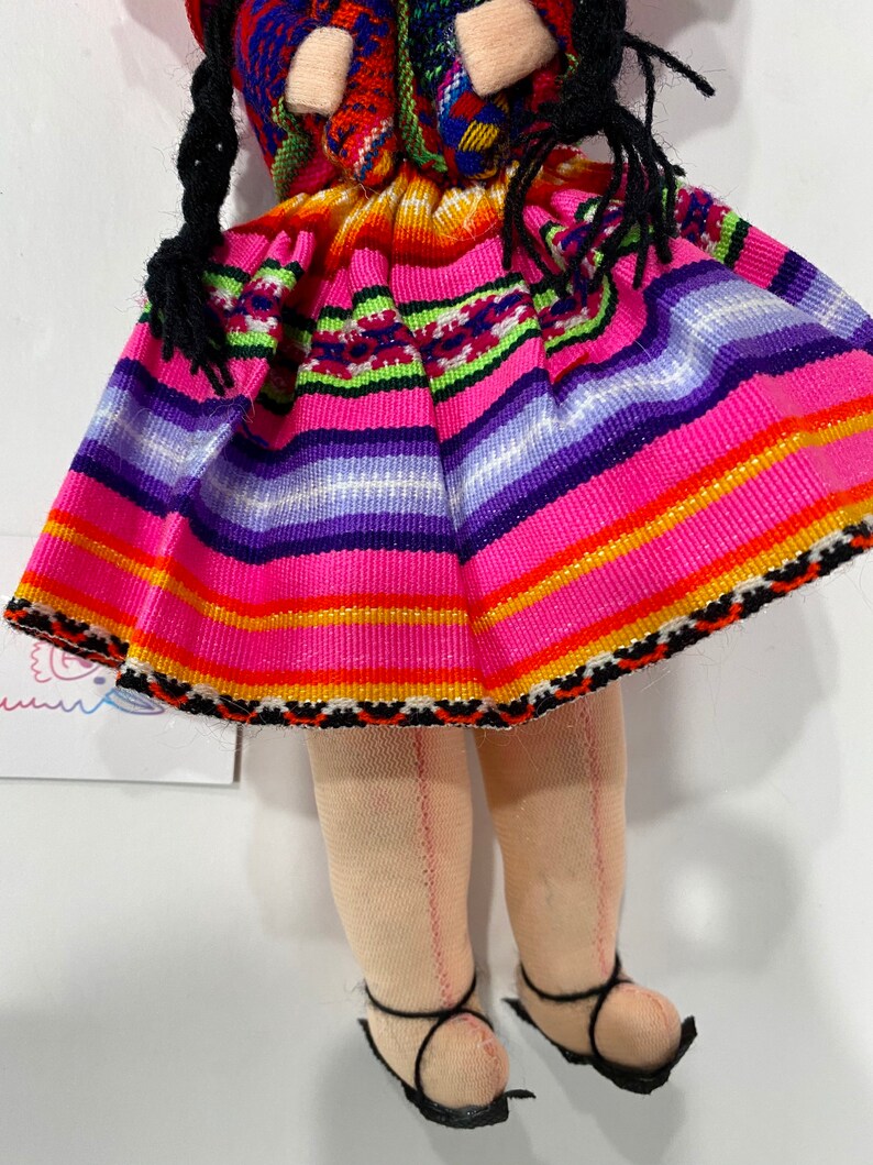 Peruvian Cusco Handmade Rag Doll with Inca Fabric | Etsy