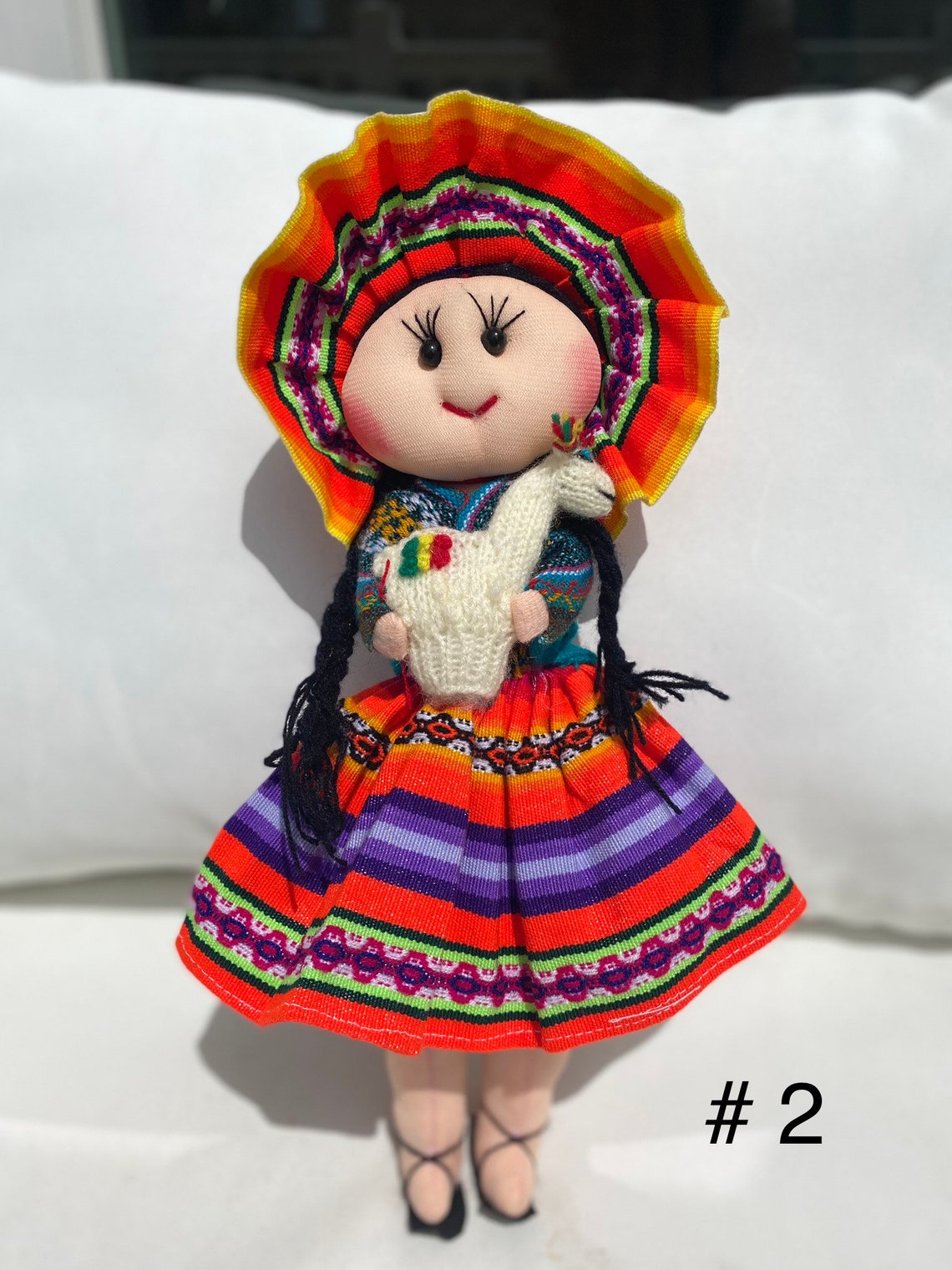 Peruvian Cusco Handmade Rag Doll With Inca Fabric | Etsy