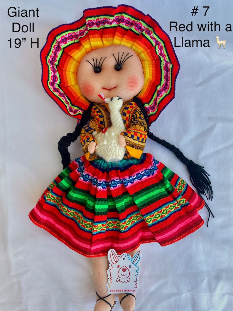 Peruvian Cusco Handmade Rag Doll With Inca Fabric - Etsy