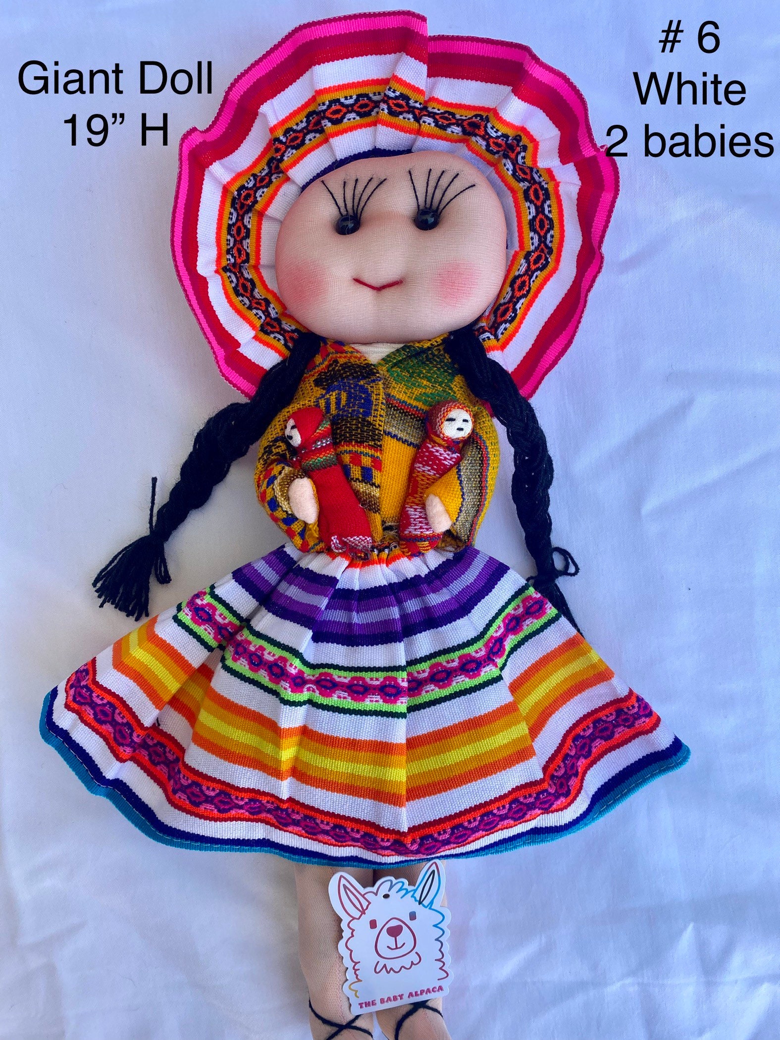 Peruvian Cusco Handmade Rag Doll With Inca Fabric - Etsy