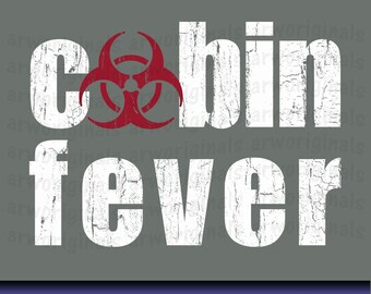 Cabin Fever Stencil - Etsy