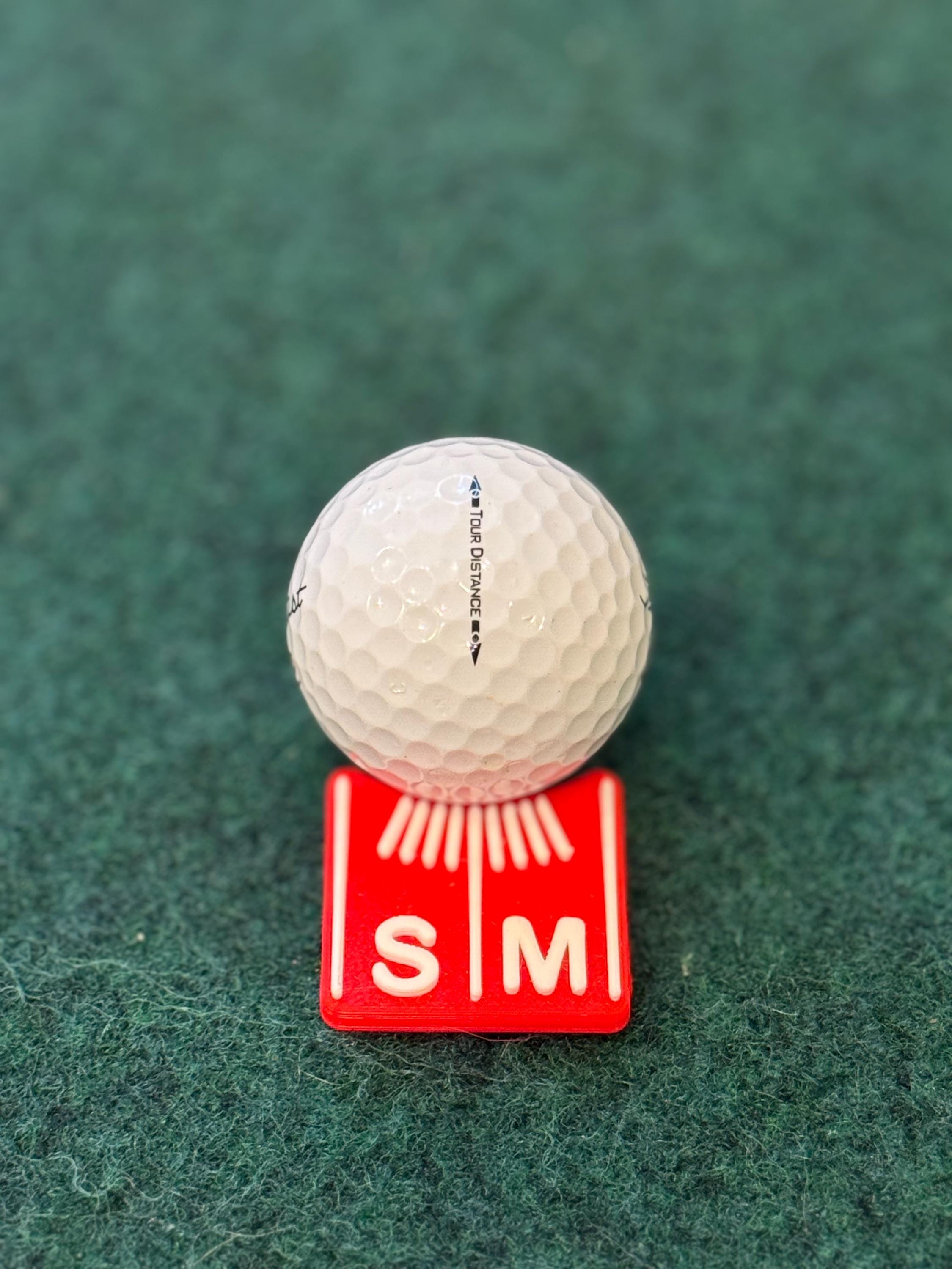 PERSONALIZED Golf Ball Marker With Putting Alignment - Etsy
