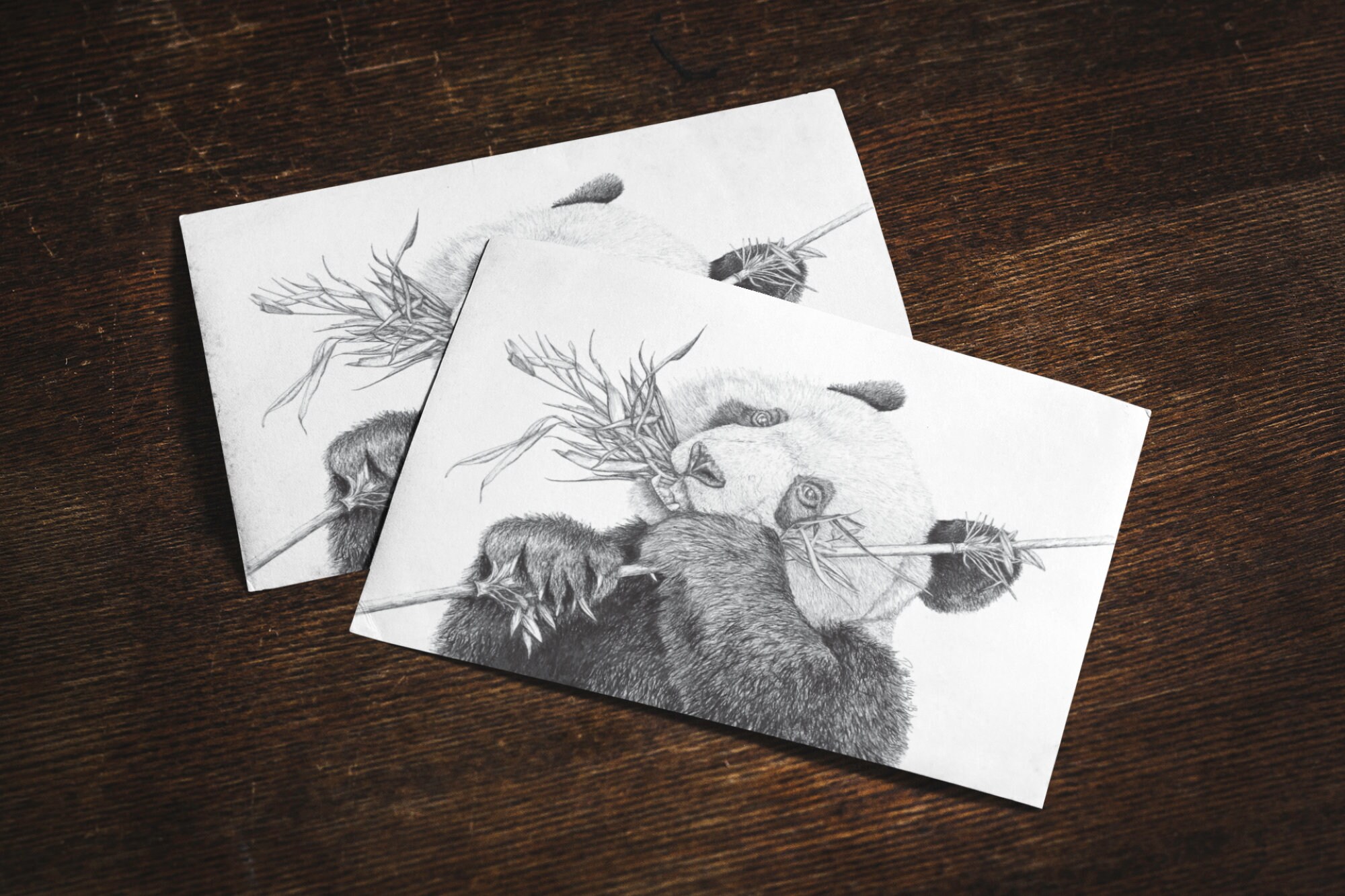 Panda Pen Drawing, Panda Art Print, Panda Printable Art, Animal Art ...