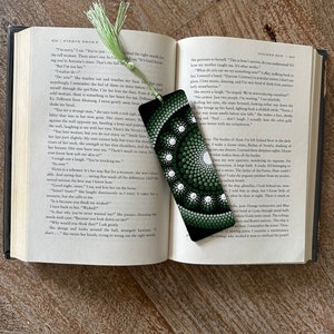 Bookmarks: Painted Wooden Bookmarks - Etsy