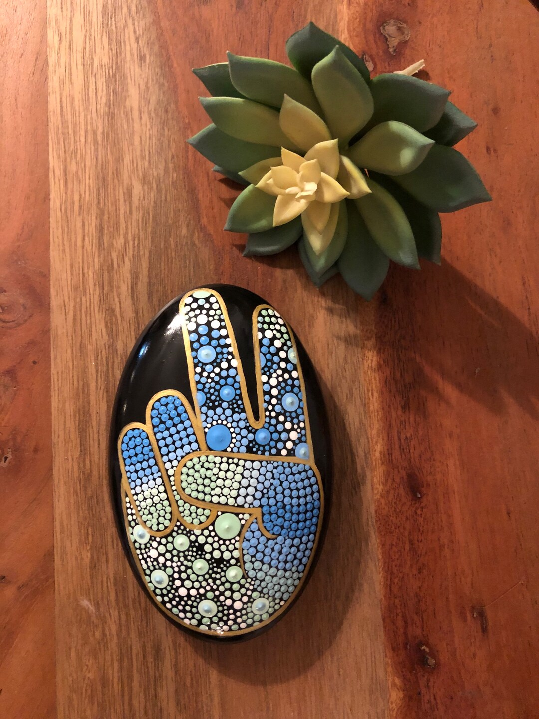 Peace, Peace Sign, Mandala, Dot Painting, Painted Rock, Zen Decor, Dot ...