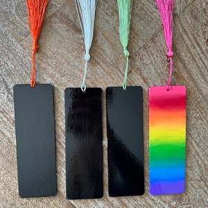 Bookmarks: Painted Wooden Bookmarks - Etsy