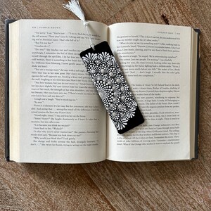 Bookmarks: Painted Wooden Bookmarks - Etsy