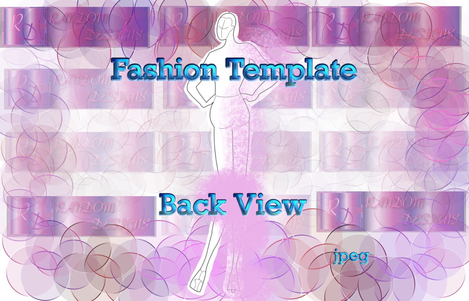 Fashiontemplate, Fashion Croquis Template, Female Figure Template for ...