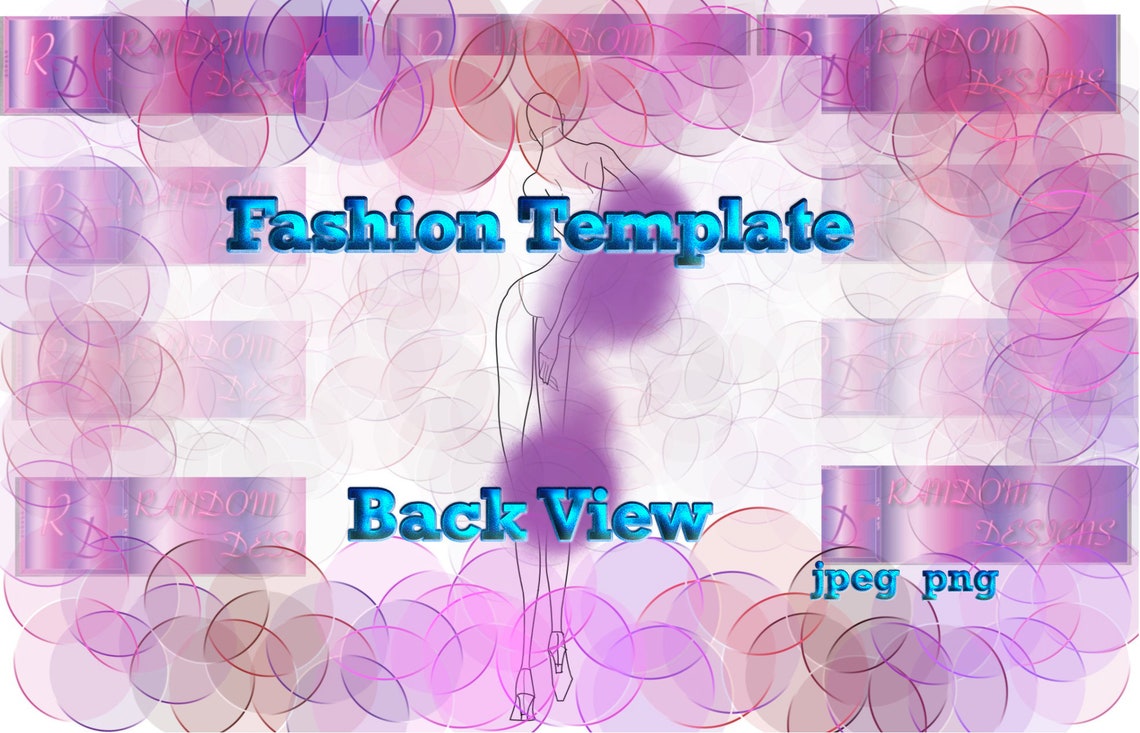 Fashiontemplate, Fashion Croquis Template, Female Figure Template for ...