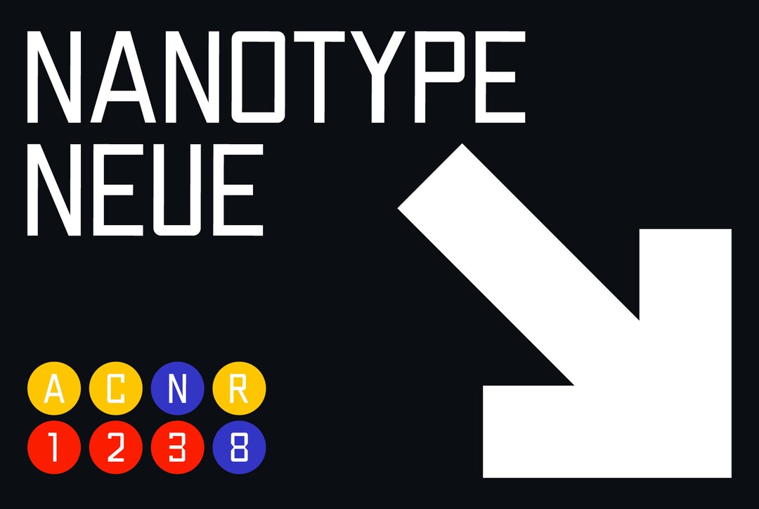 Nano Neue Minimalist Font - Luxury Fonts, Digital Font, Bundle Font ...