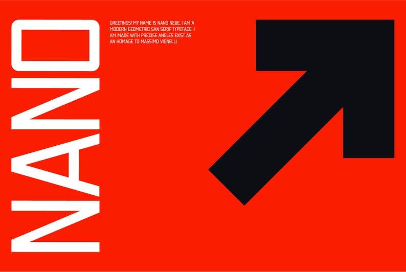 Nano Neue Minimalist Font Luxury Fonts, Digital Font, Bundle Font ...