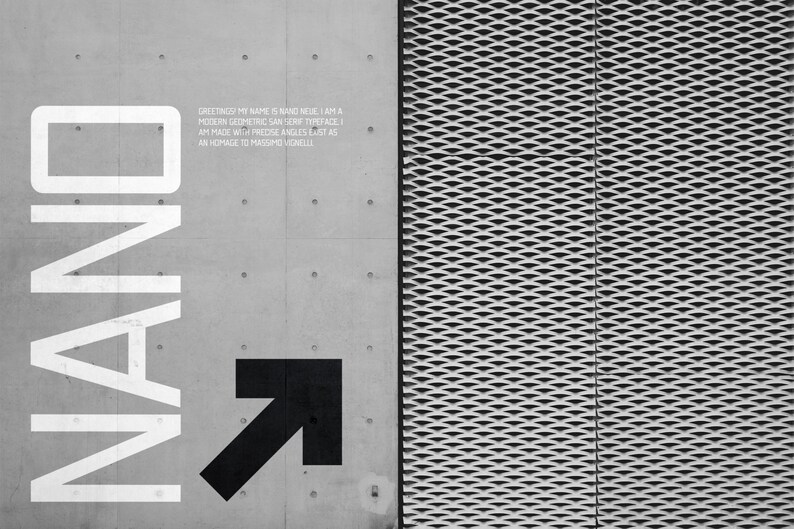 Nano Neue Minimalist Font Luxury Fonts, Digital Font, Bundle Font ...