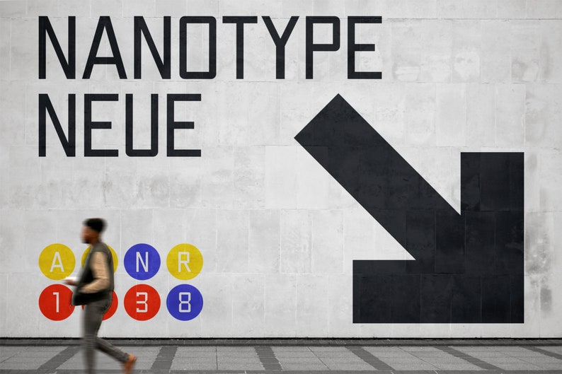 Nano Neue Minimalist Font Luxury Fonts, Digital Font, Bundle Font ...