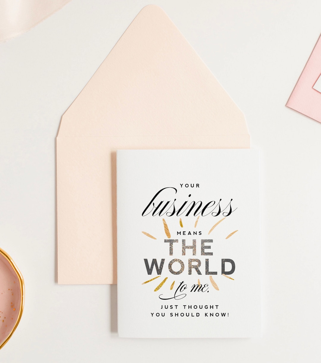 Customer Appreciation Card - Etsy