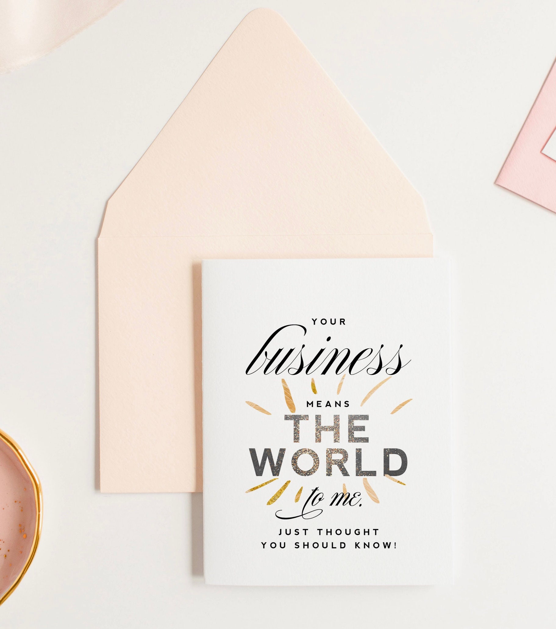 Customer Appreciation Card - Etsy