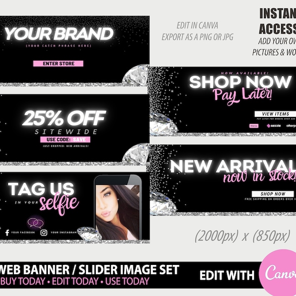 Slide Show Banner - Etsy