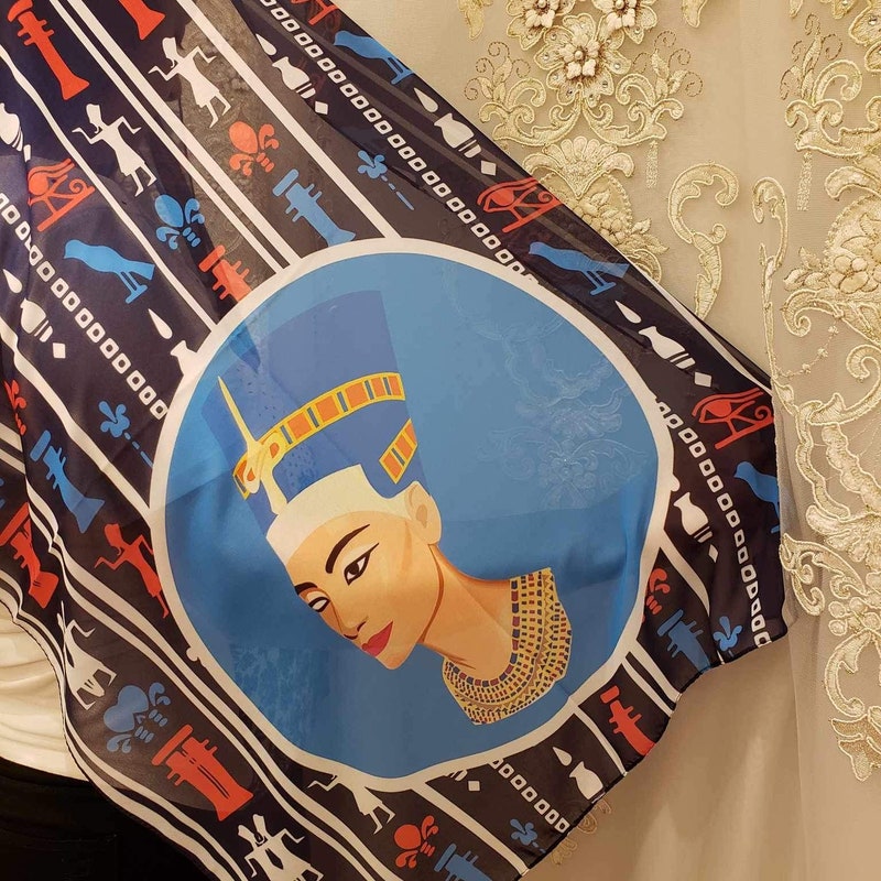 Ancient Egypt Silk Scarf - Etsy