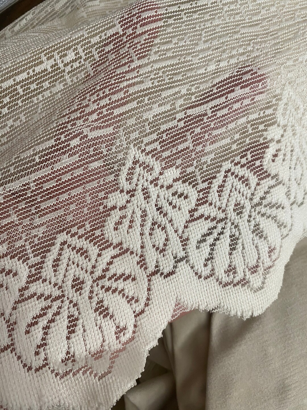 Embroidery Lace Curtains/ Ivory Lace Curtains - Etsy