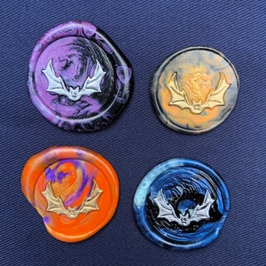 Bat - Wax Stickers - Etsy